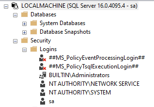 BUILTIN\Administrators in SQL Server on Linux | DBA From The Cold