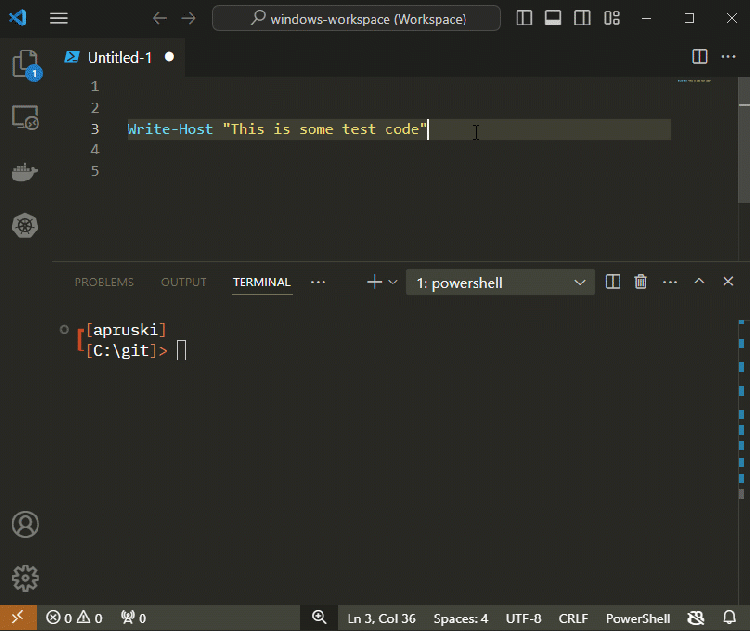 Key mappings in Visual Studio Code – SQLServerCentral